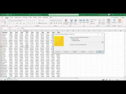 Converting Panel Data from Wide to Long Format in Excel - YouTube
