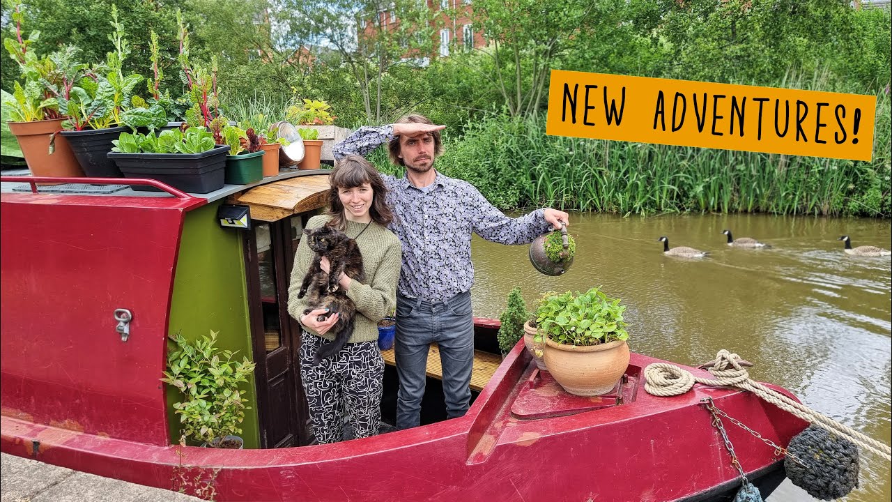 After one year on our narrowboat | NEW adventures begin! Ep 1 - YouTube