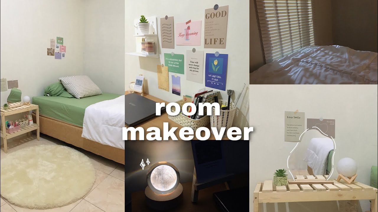 Room makeover🍡♡ | pinterest inspired 💌 |*simple cozy room - YouTube