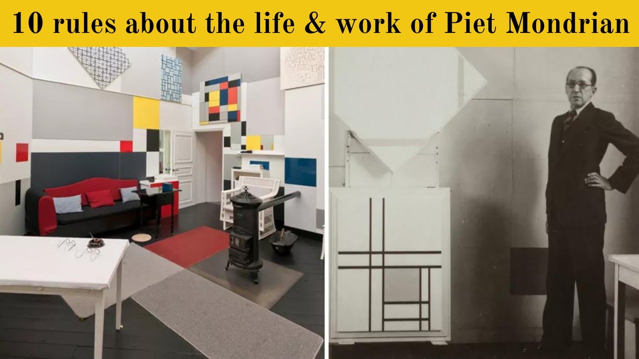 The Life, Art, Influence of Piet Mondrian: 10 Key Insights - YouTube