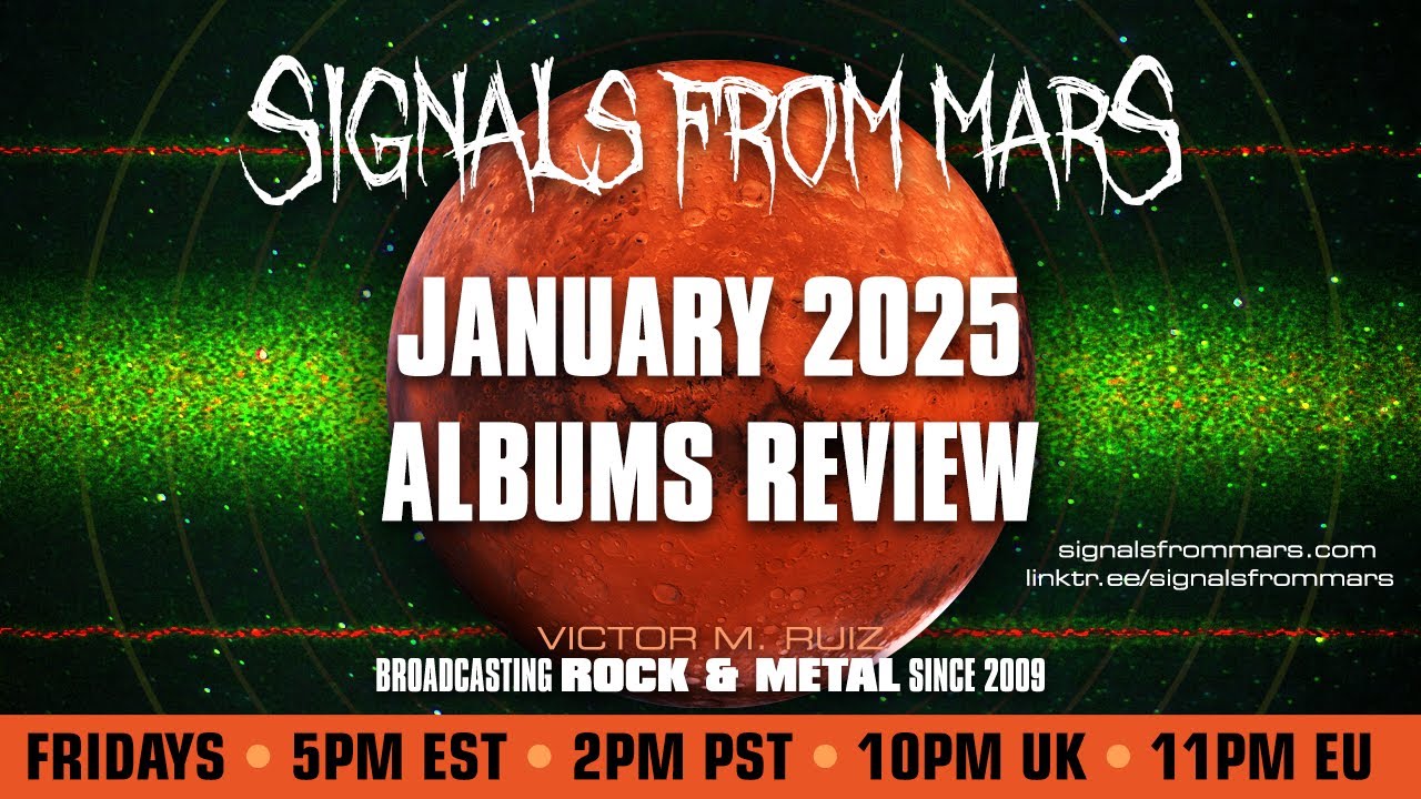 January 2025 Albums Review | Signals From Mars February 7th, 2025 - YouTube