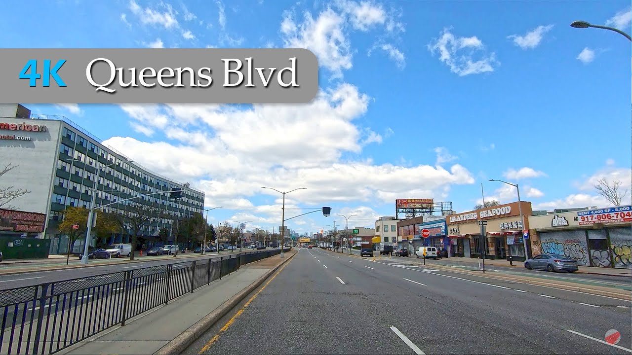 Queens Blvd from Broadway to Queensboro Bridge NYC - YouTube