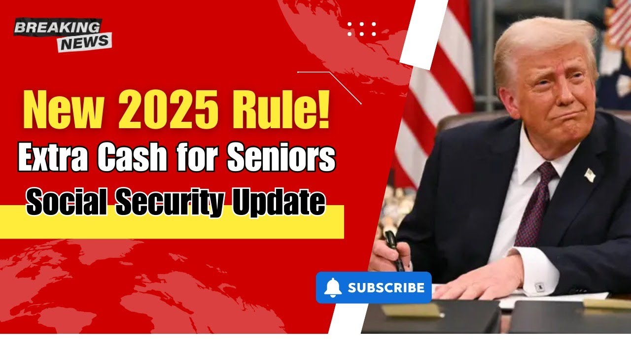 HURRY! NEW 2025 Rule Lets Seniors Claim Extra Social Security Cash ...