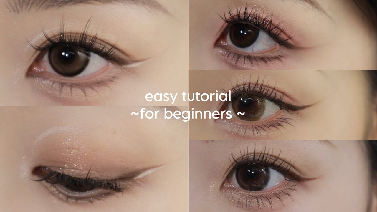 eye makeup ideas ~ for beginners ~ compilation ~ simple tutorial - YouTube