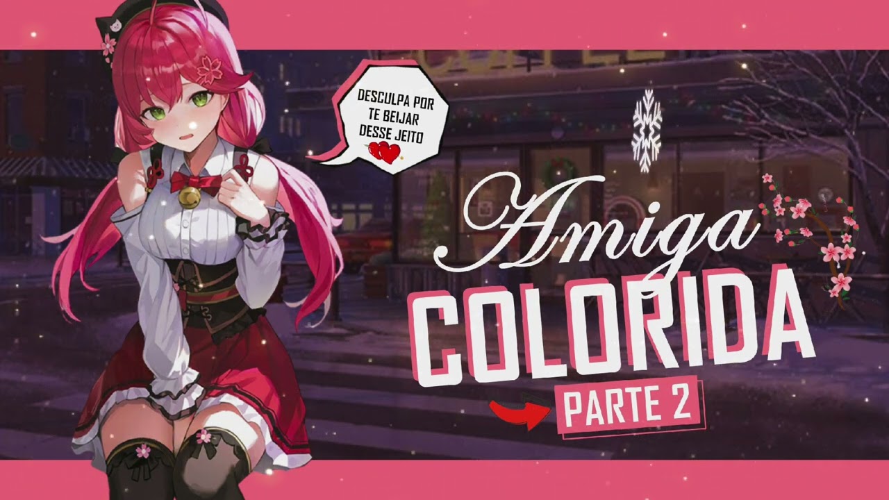 ASMR AMIGA COLORIDA - BEIJANDO VOCÊ