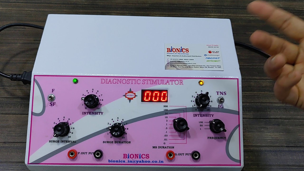 Digital Muscle Stimulator (Demo) - YouTube