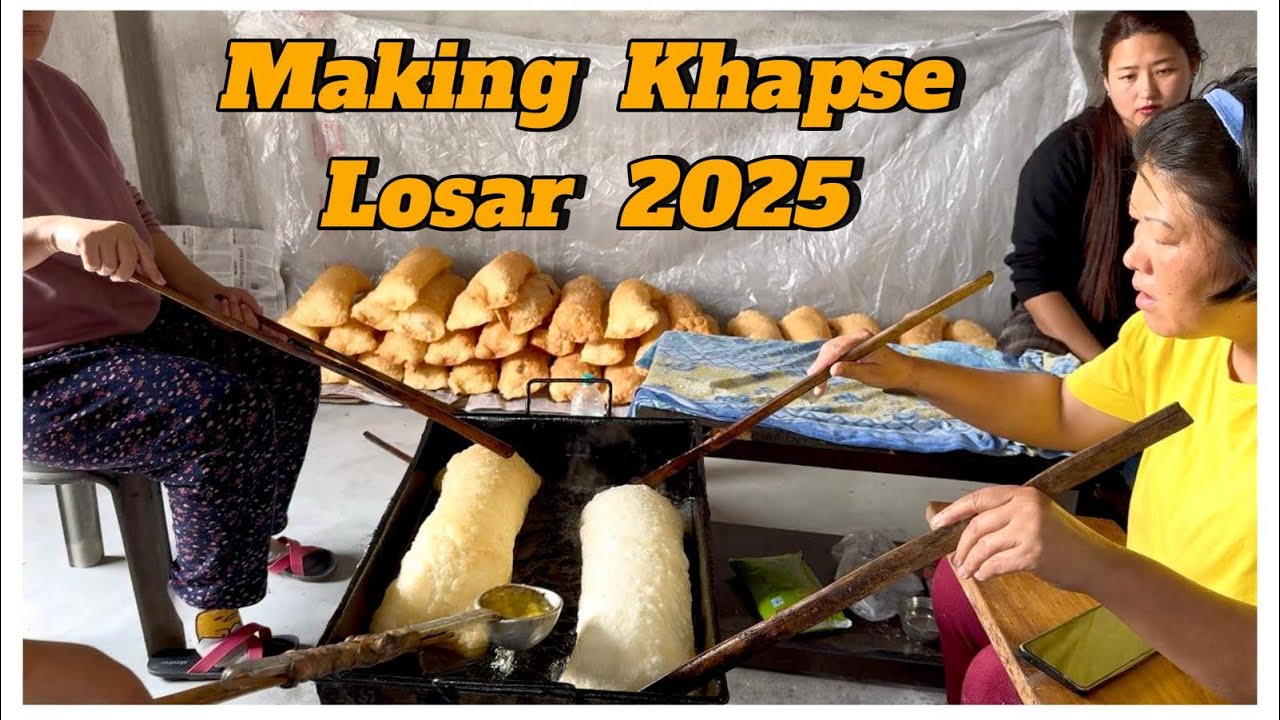 MAKING KHAPSE FOR LOSAR 2025!! @yangchenvlog - YouTube