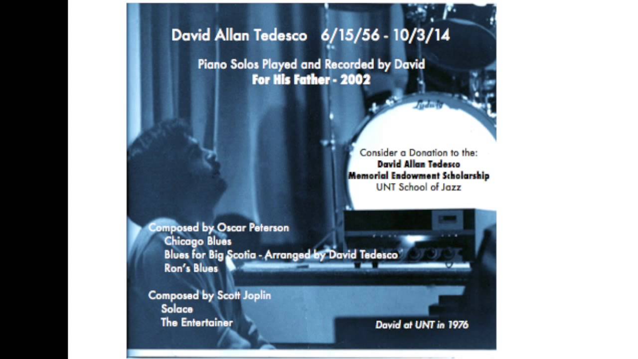 David Tedesco on Piano - YouTube