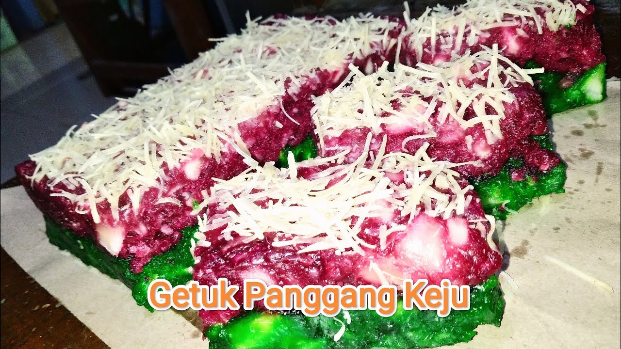 Getuk Panggang Keju Olahan Singkong Enak & Simpel - YouTube