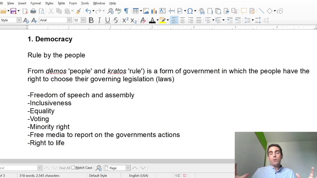 GED Social Studies Bitesize: What is Democracy? - YouTube