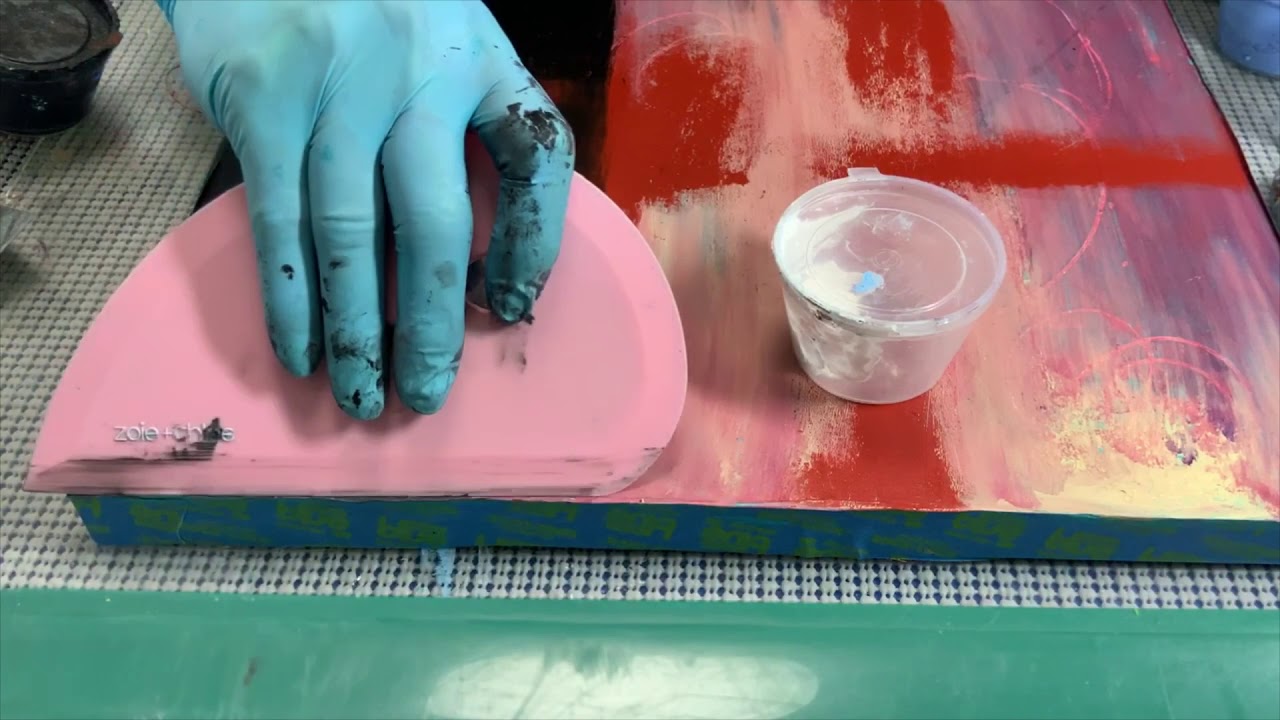 Part 2 Cold Wax opt - YouTube