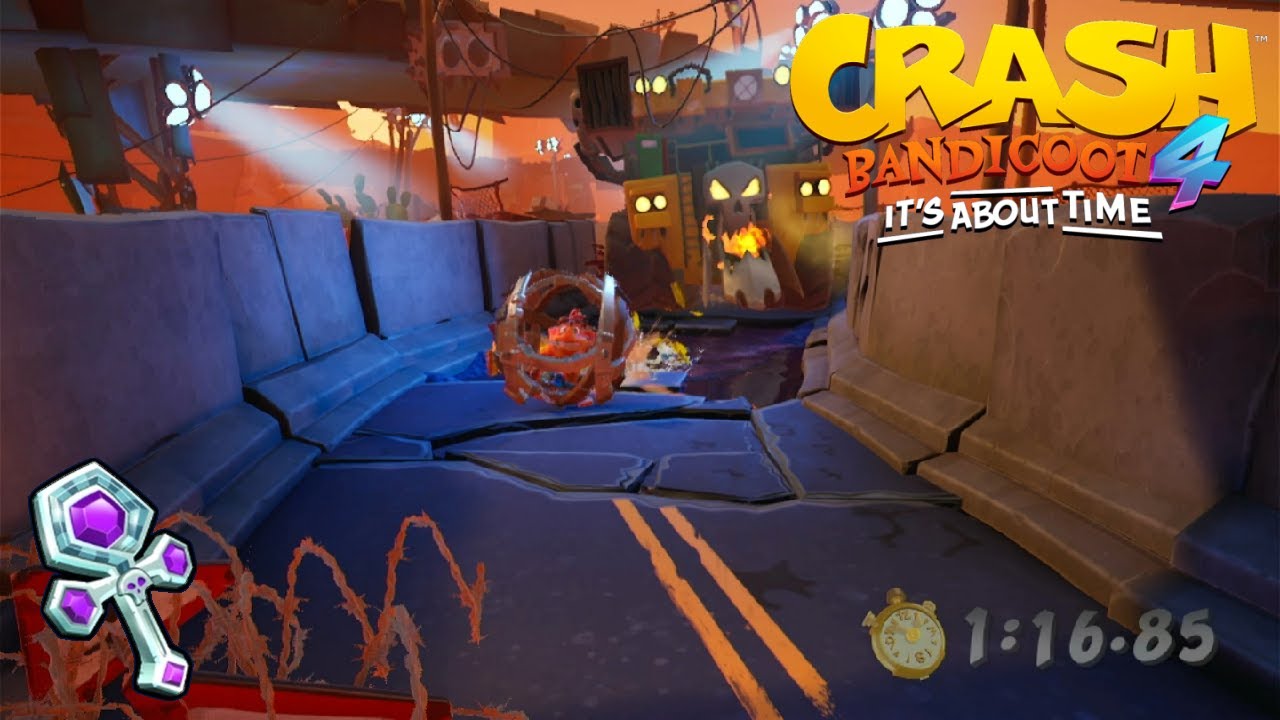 Racing for the Platinum! [Crash Bandicoot 4: IaT Time Trials 1] - YouTube