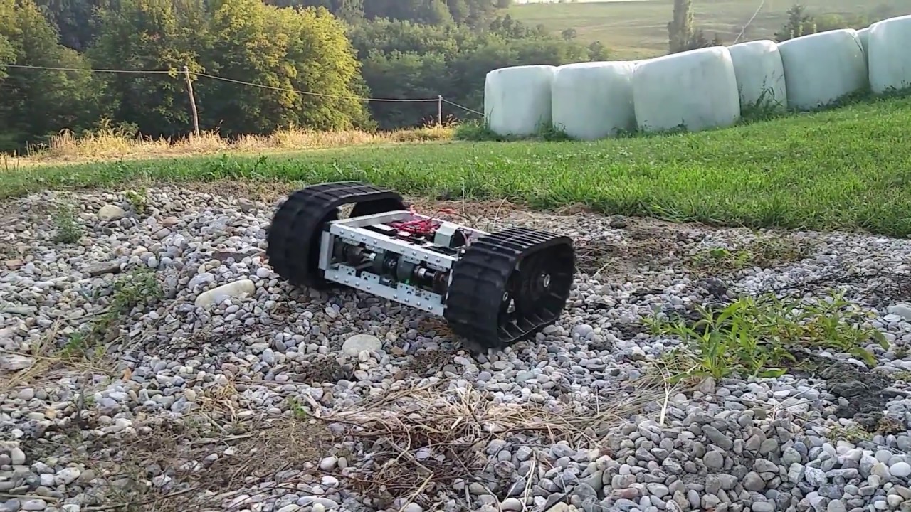 Tracked robot - YouTube