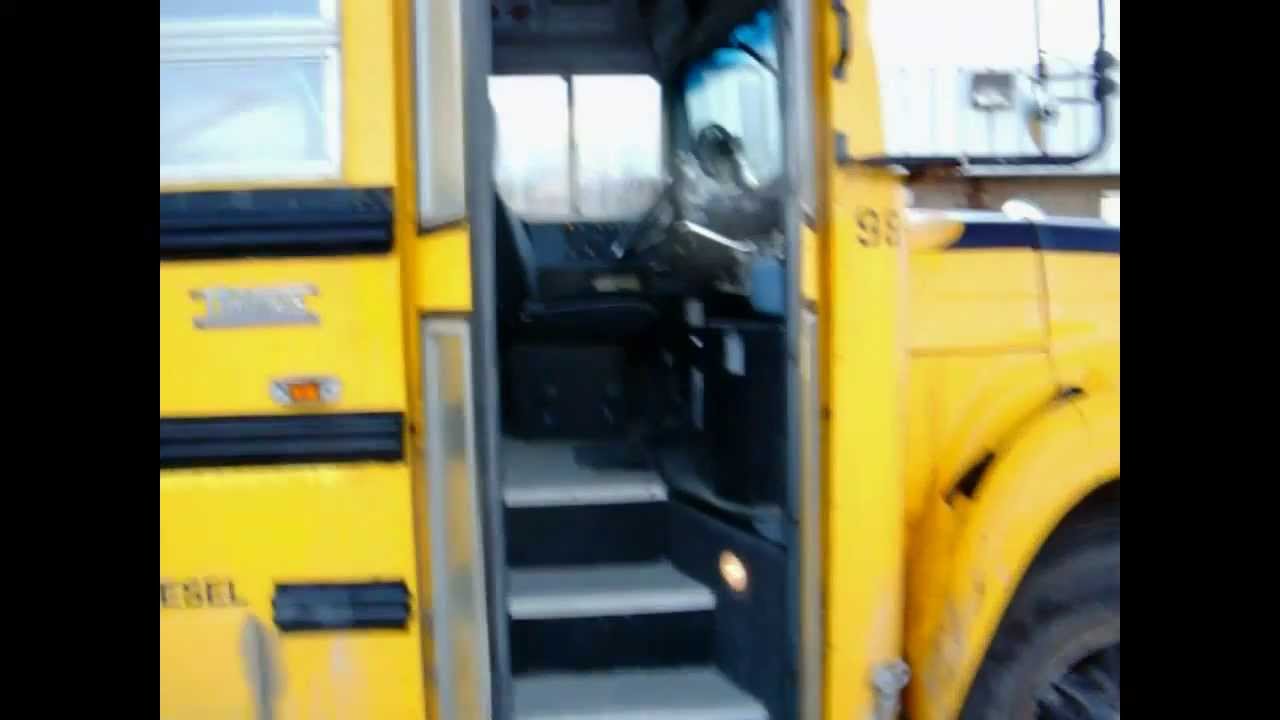 Ford B-700 School Bus Cummins with Fuller manual transmission and long ...
