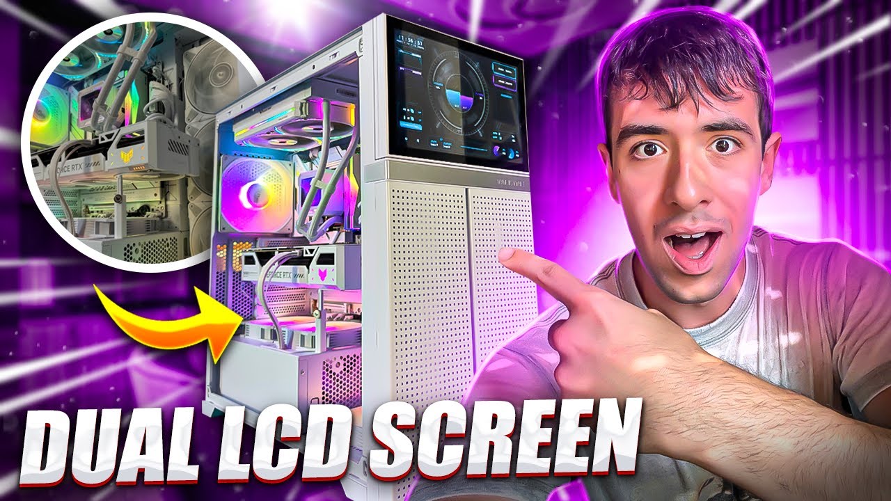 This $160 Case Has a Built-In Touch LCD Screen?! Valkyrie VK02 + V240 ...