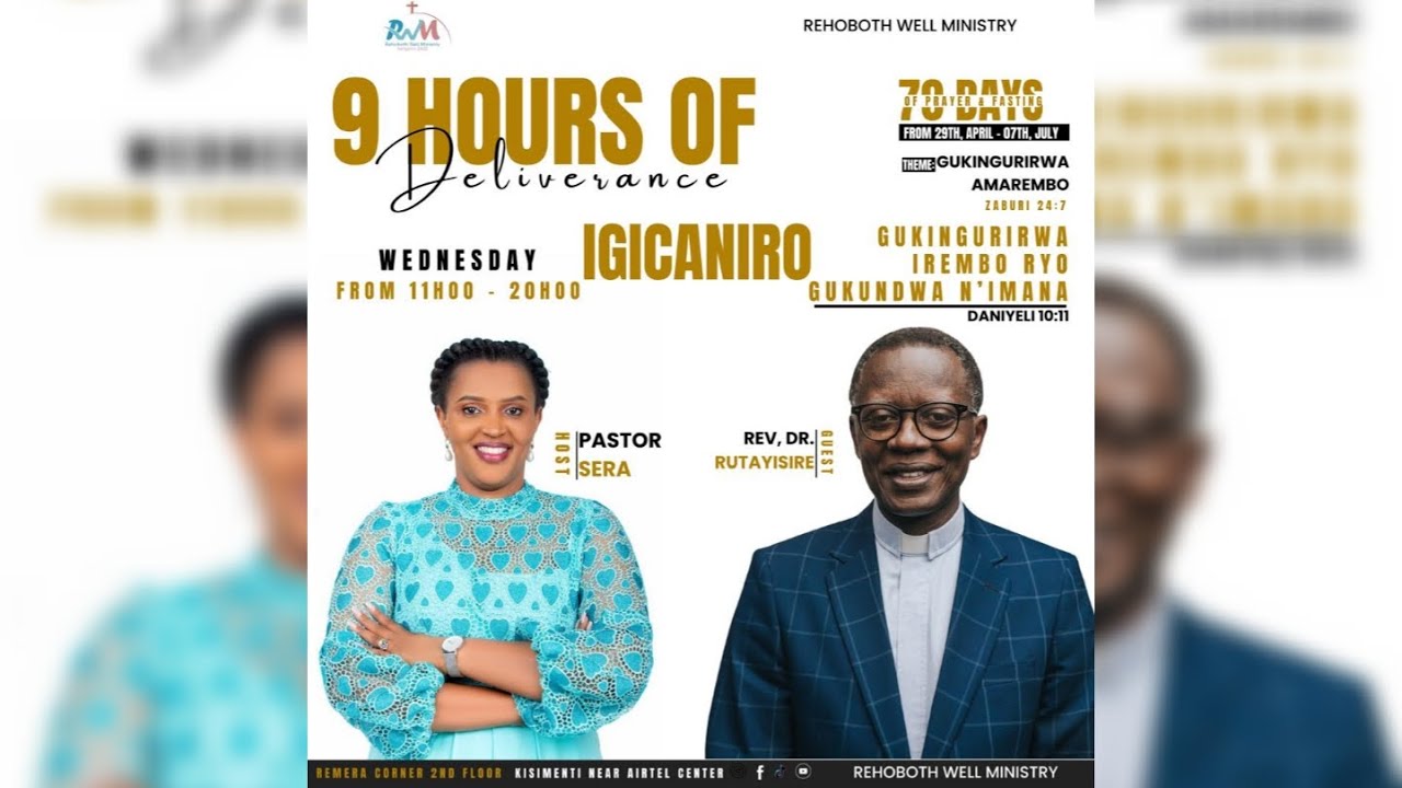DAY 45 | 70 DAYS OF PRAYER & FASTING | IGICANIRO | WITH Pastor SERA ...