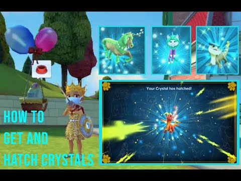 How To Get & Hatch Crystal Pets - YouTube