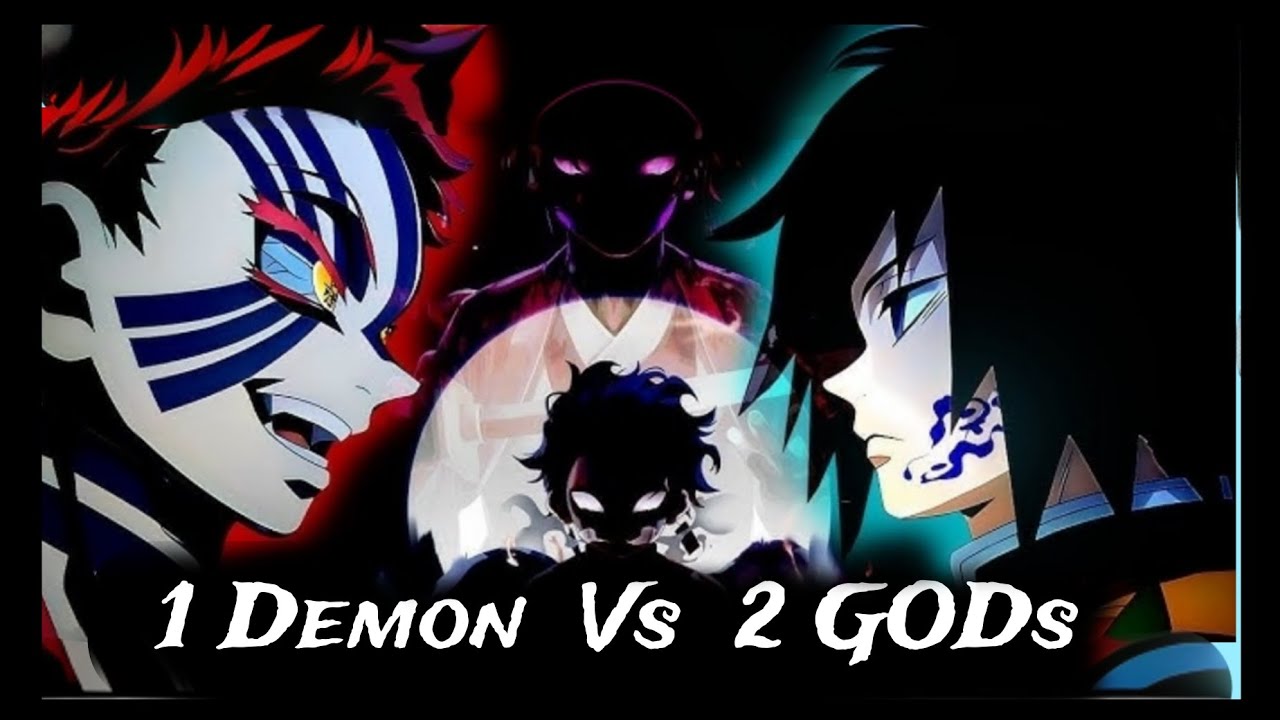 Akaza Vs Tanjiro and Giyu Full Fight | Part - 2 | Demon Slayer Infinity ...