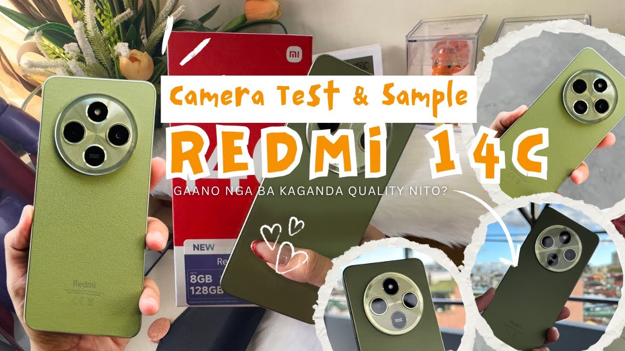 XIAOMI REDMI 14C | CAMERA TEST AND SAMPLE - PERFECT PANG TIKTOK AT VLOG ...