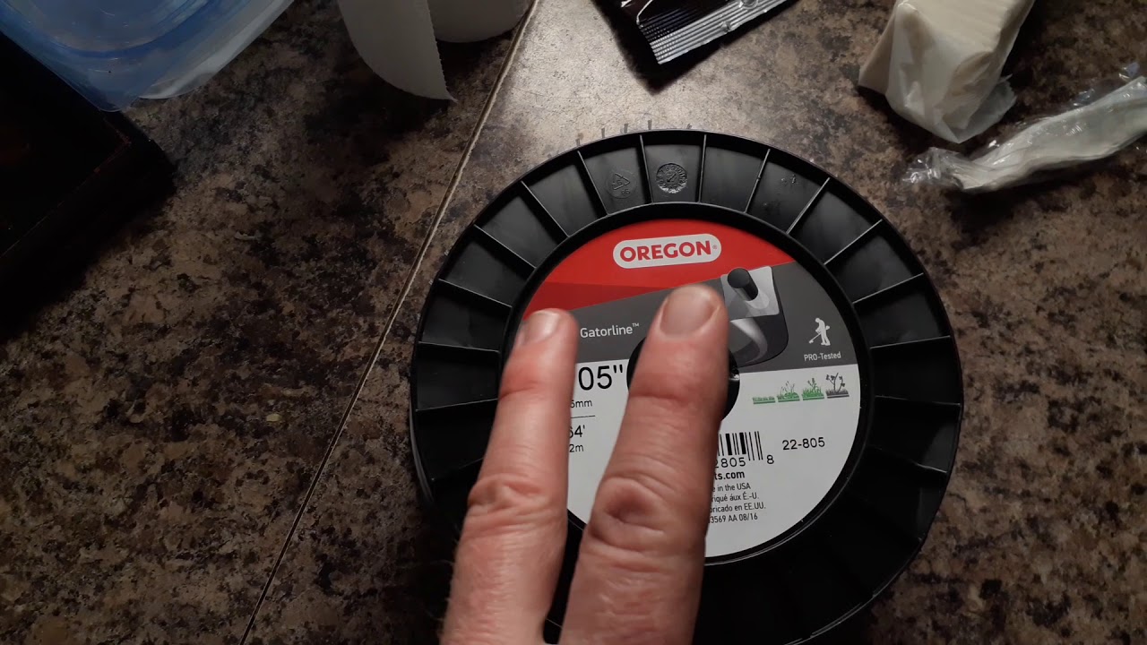 Oregon .105 Gatorline - YouTube