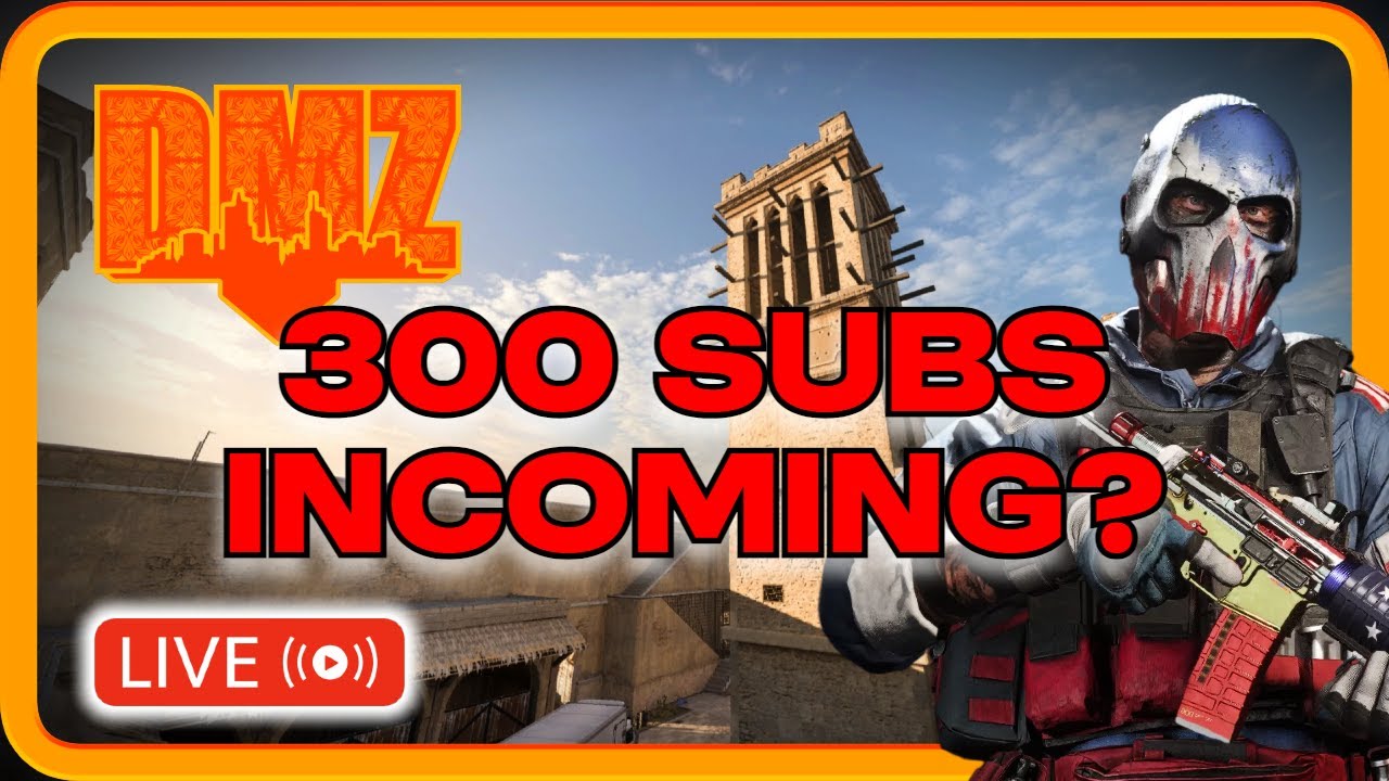 DMZ Can We Get To 300 SUBS? - 🔴LIVE - YouTube