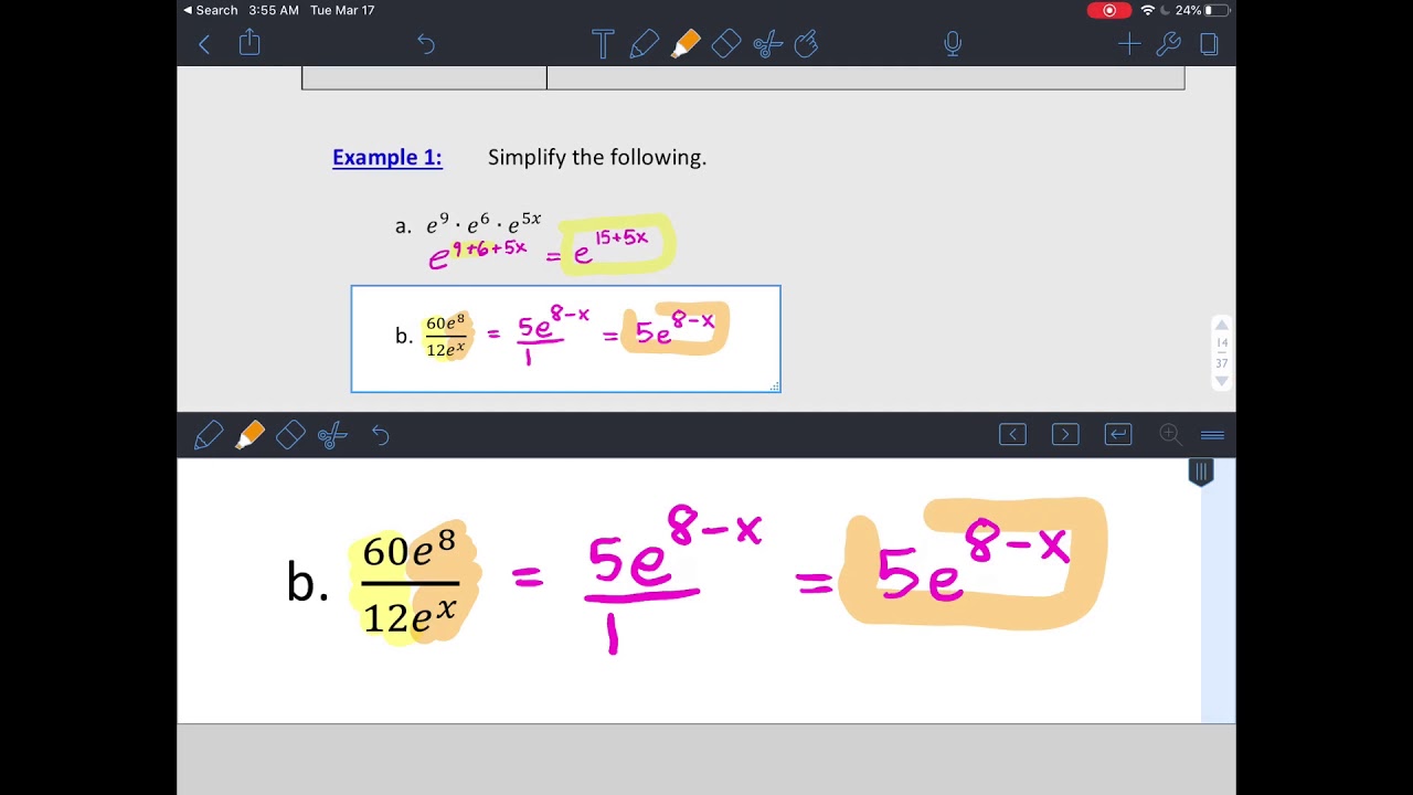 Algebra 2 8 3 The Natural Base E YouTube algebra-2-8-3-the-natural-base-e-youtube