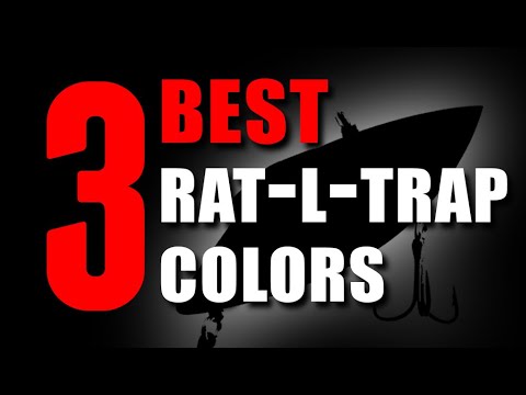 The 3 Best Rat-L-Trap Colors - YouTube
