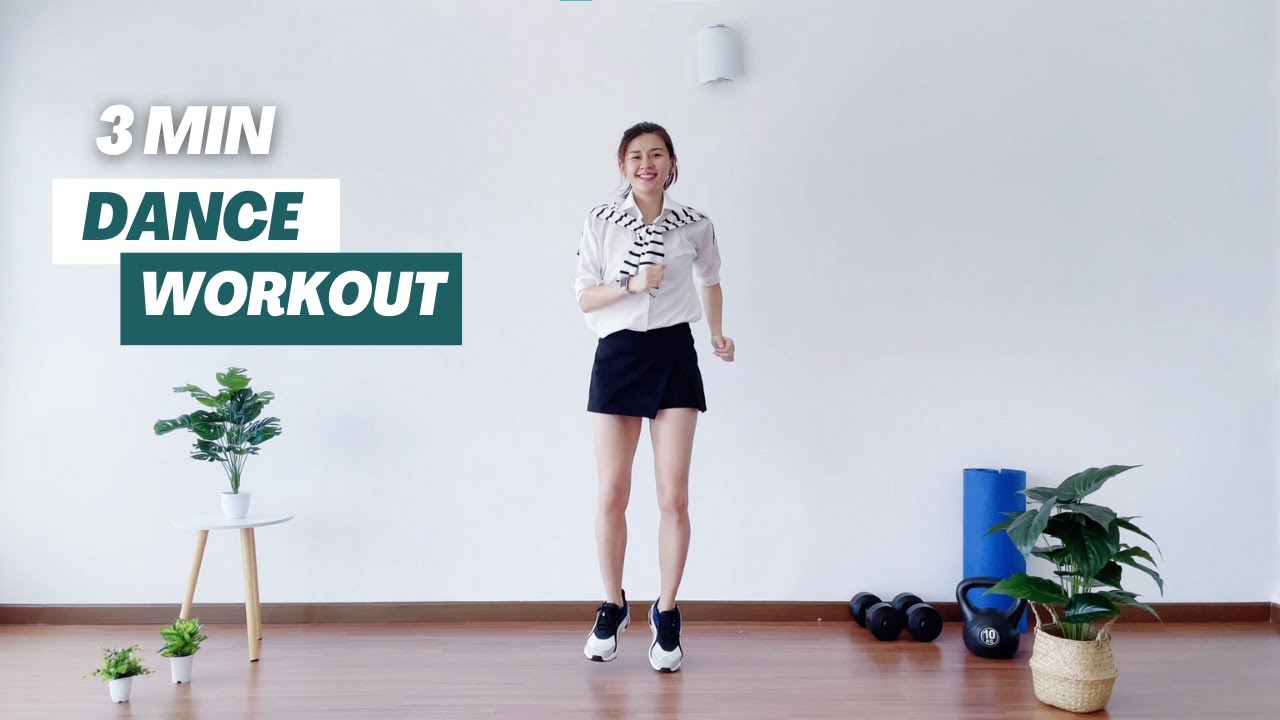 3 MIN I Intense Dance Workout l 快歌燃脂舞 I 超级暴汗 - YouTube