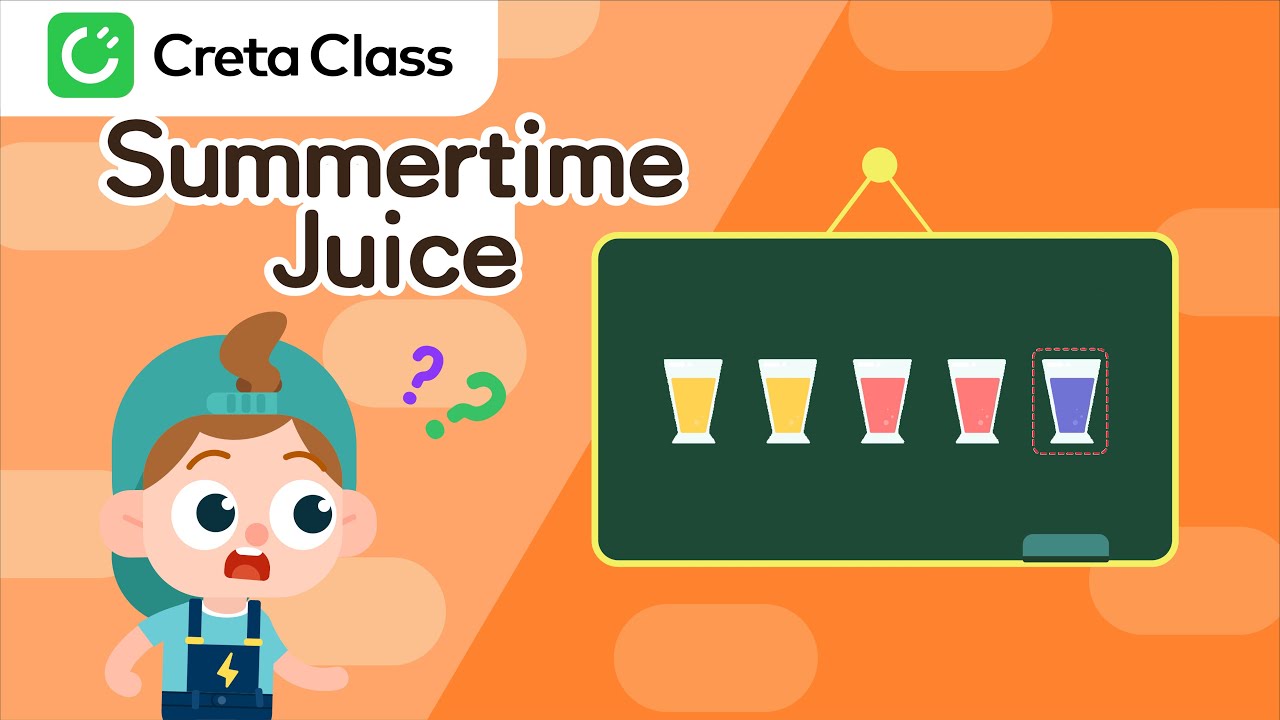 Summertime Juice | Math Learning Video for Kids | Fun Math & Creta ...