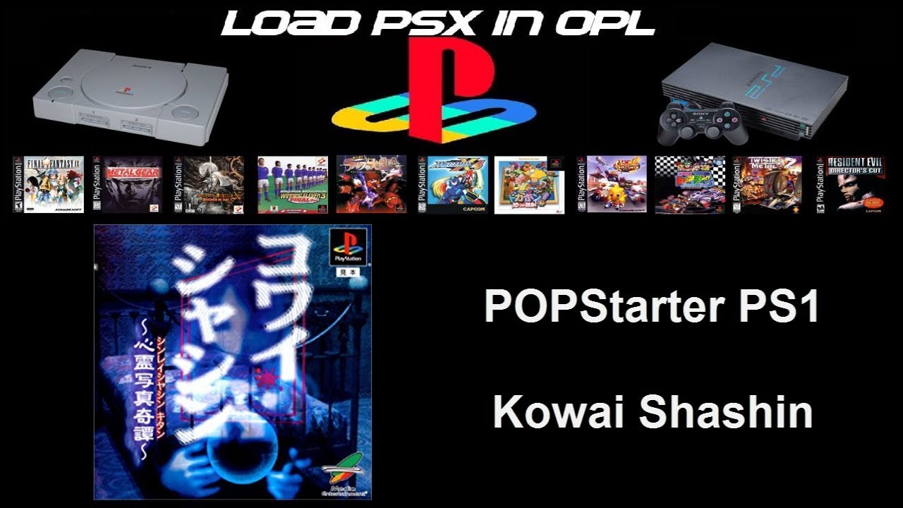 Kowai Shashin POPStarter ps2 - YouTube
