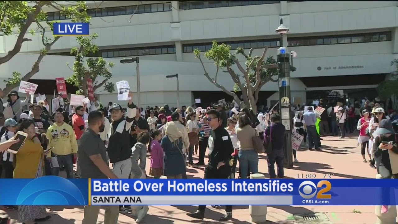 Dozens Of Protesters Gather Outside OC Supervisors Meeting Over ...