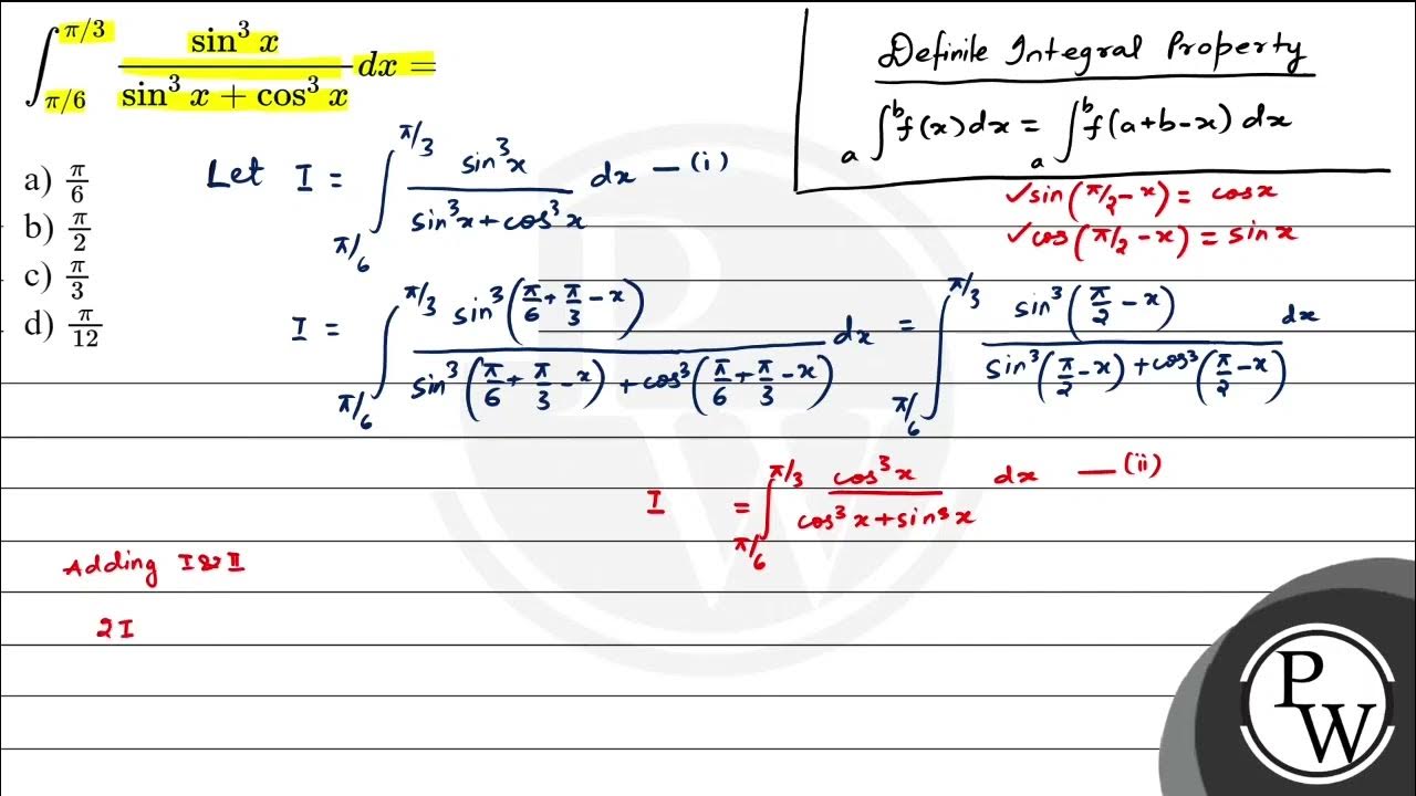 int-pi-6-pi-3-frac-sin-3-x-sin-3-x-cos-3-x-d-x