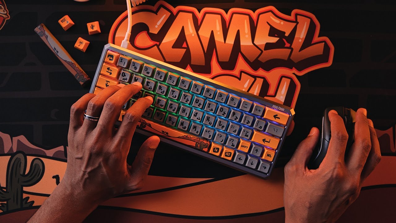 مراجعه و تجربة كيبورد الواحه من كمل تيك The Oasis Keyboard CamelTech ...