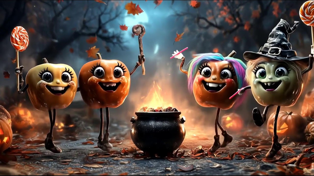 Spooktacular Halloween Rave! 🎃 Zombie Vampires, Candy Corn Scarecrows ...