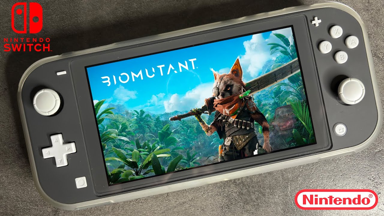 BIOMUTANT Nintendo switch Lite Gameplay - YouTube