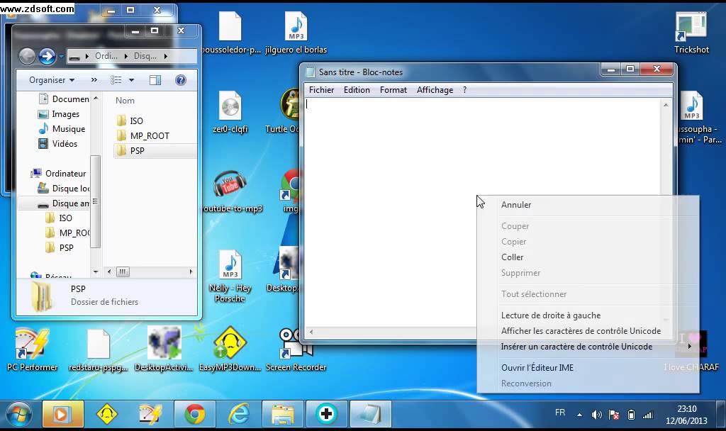 CRACK PSP PROUPDATE ET FAST RECOVERY ET LINK POUR TELECHARGER JEU - YouTube