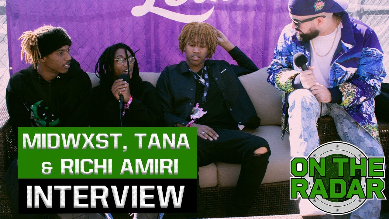 The Tana, Midwxst, Richi Amiri "On The Radar" Interview - YouTube