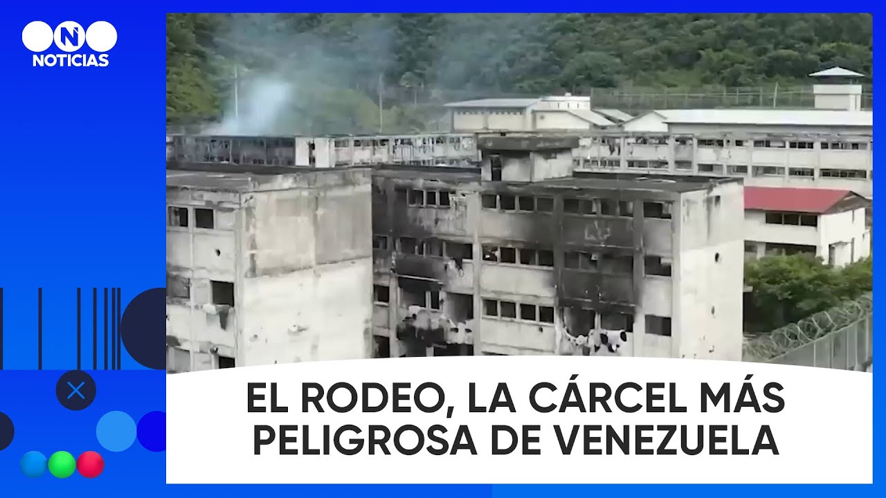 EL RODEO, la CÁRCEL MÁS PELIGROSA de VENEZUELA - Telefe Noticias - YouTube