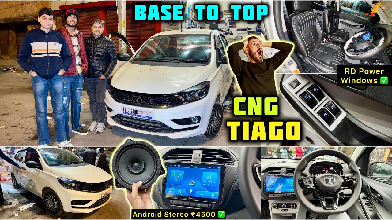 2025 Tata Tiago XE Base to Top Modification With Price Tata Tiago XE ...