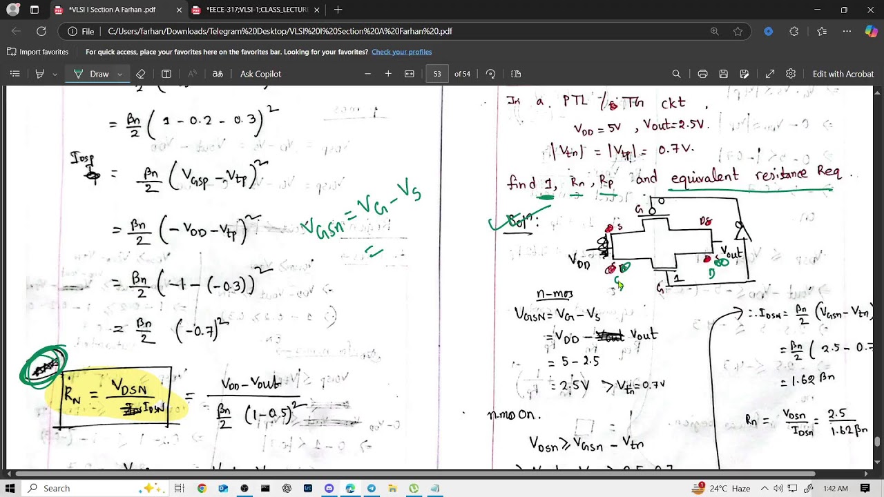 VLSI I Section A - YouTube