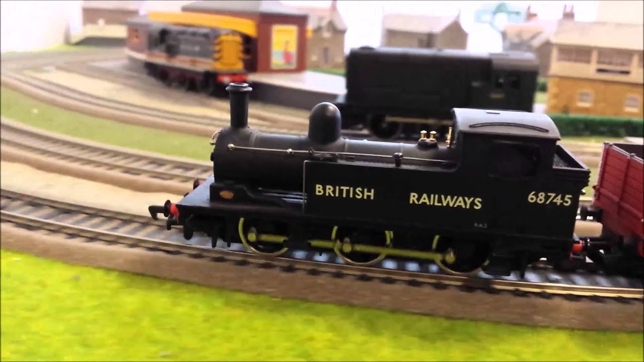 Mainline 37 055 BR 0 6 0 Class J72 Tank Loco BR Black No 68745 M55038 ...