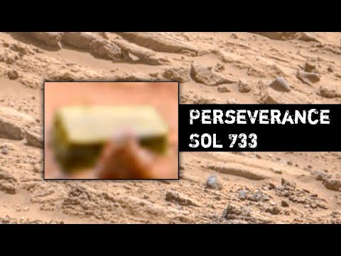 NASA Perseverance rover stunning new of mars on sol 733 | NASA released ...