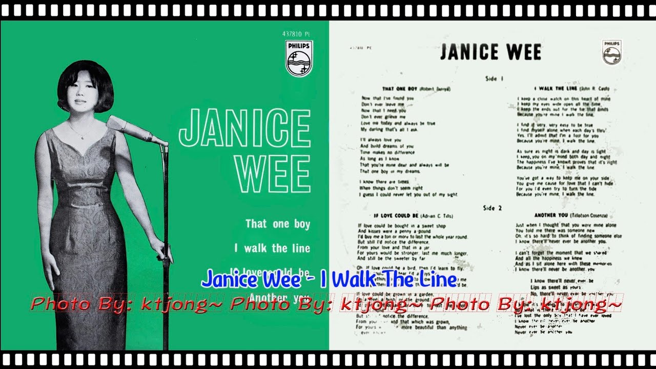 Janice Wee - I Walk The Line - YouTube