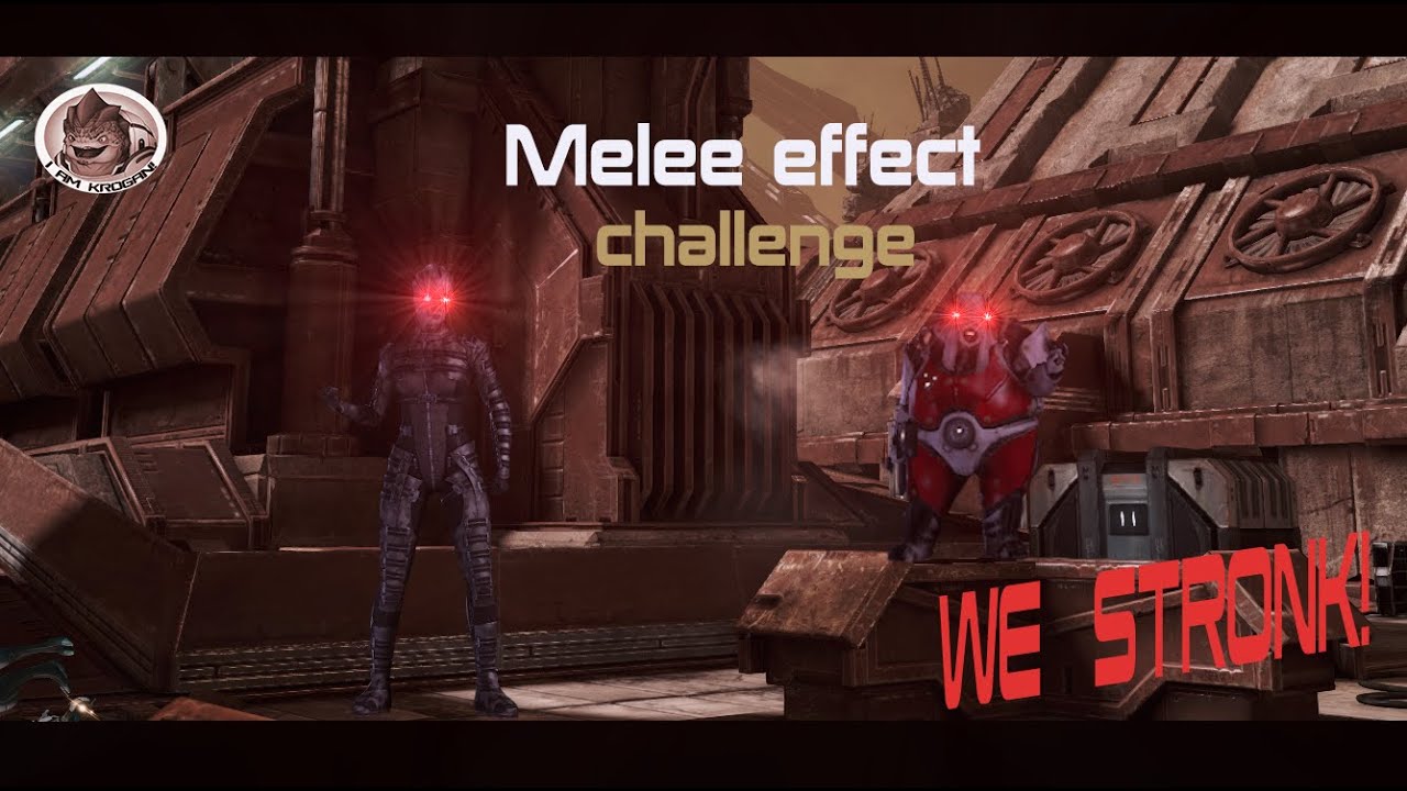 Mass Effect 3 MP - Melee Effect Challenge (Duo: Asari Huntress & Volus ...