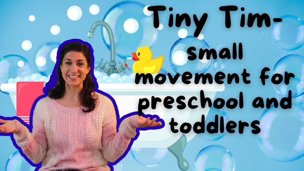 Tiny Tim - A favorite small movement song for Preschool and Toddlers ...