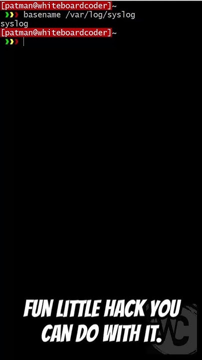 Linux Basename Coding Linux Linuxtutorials Linuxcommandlinetutorial Ubuntu Sysadmin Youtube
