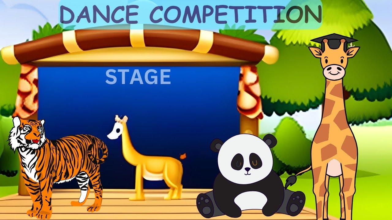 Dance Competition For You #animals #animation #3danimation #cartoon ...