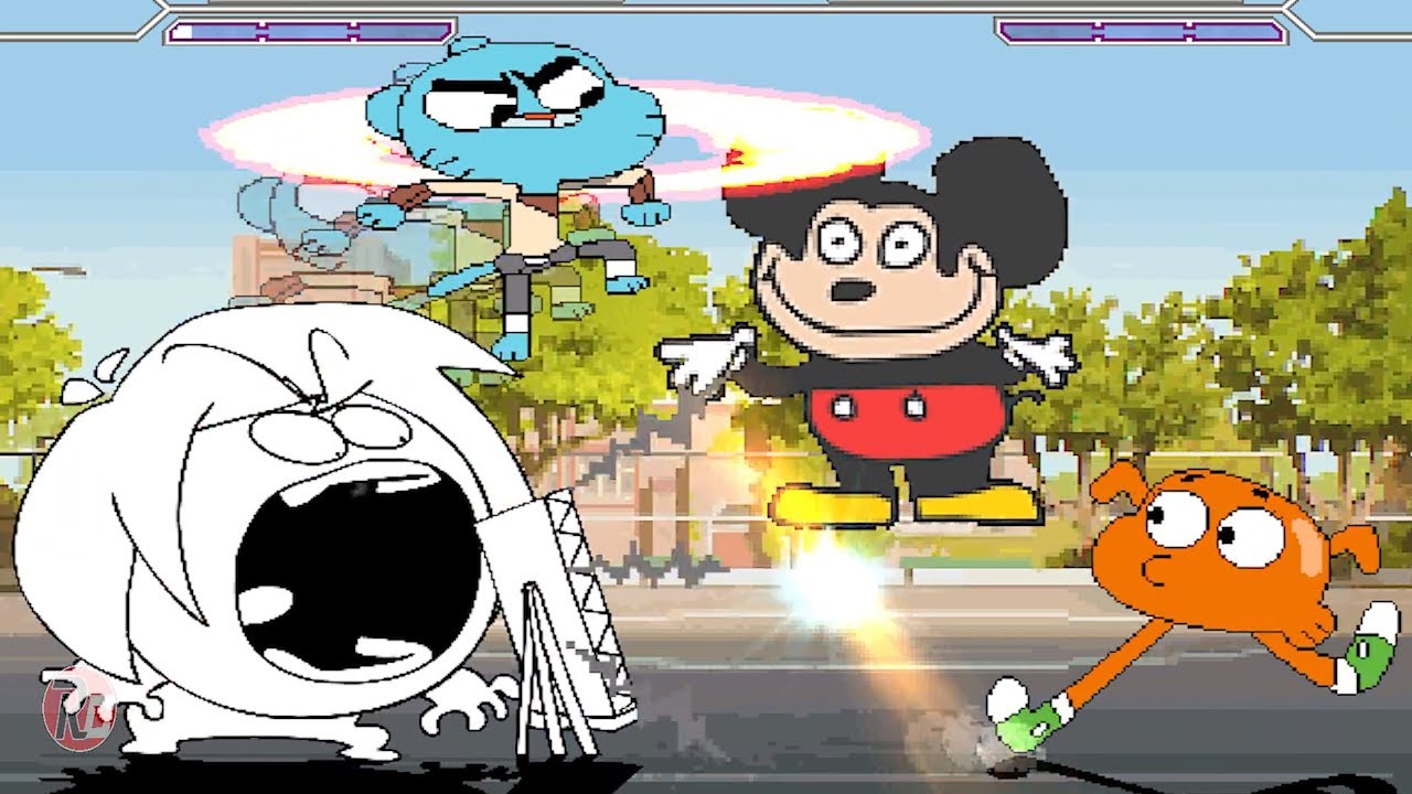 TEAM ILL & GUMBALL vs TEAM MOKEY & DARWIN | BEST OF 3 - YouTube