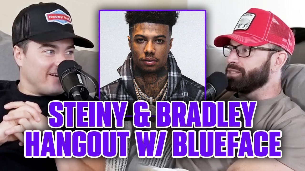 Steiny And Bradley Martyn Hangout With Blueface! - YouTube