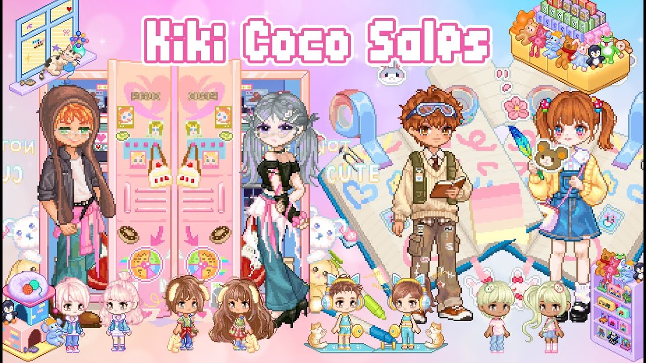 Playville | January Kiki Coco Sale + NEW Top Up/ Gacha - YouTube